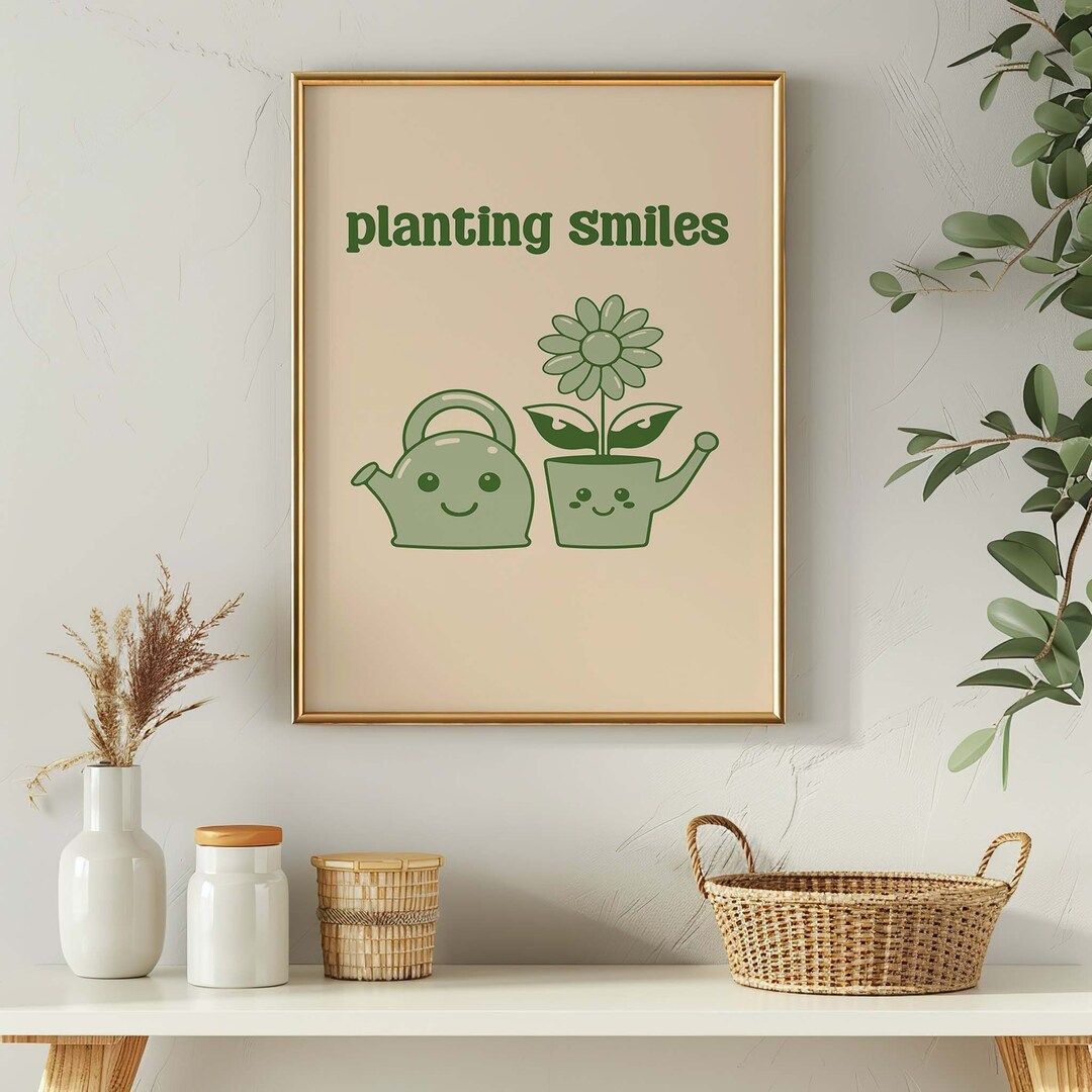 Printable Retro Wall Art Prints Cute Retro Prints Printable Kids Room ...