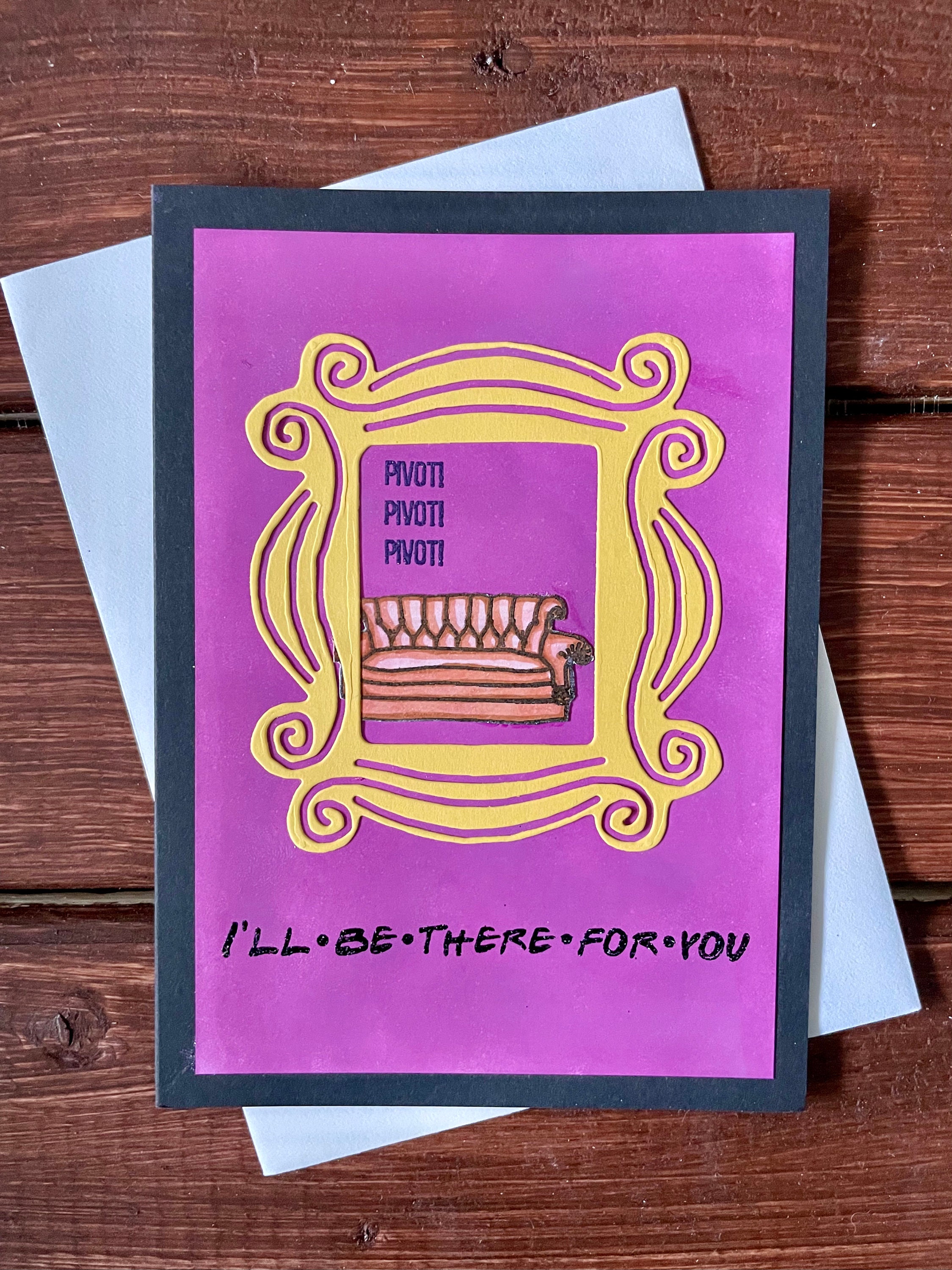 Pivot! Pivot! Pivot! - FRIENDS Greeting Card - Etsy