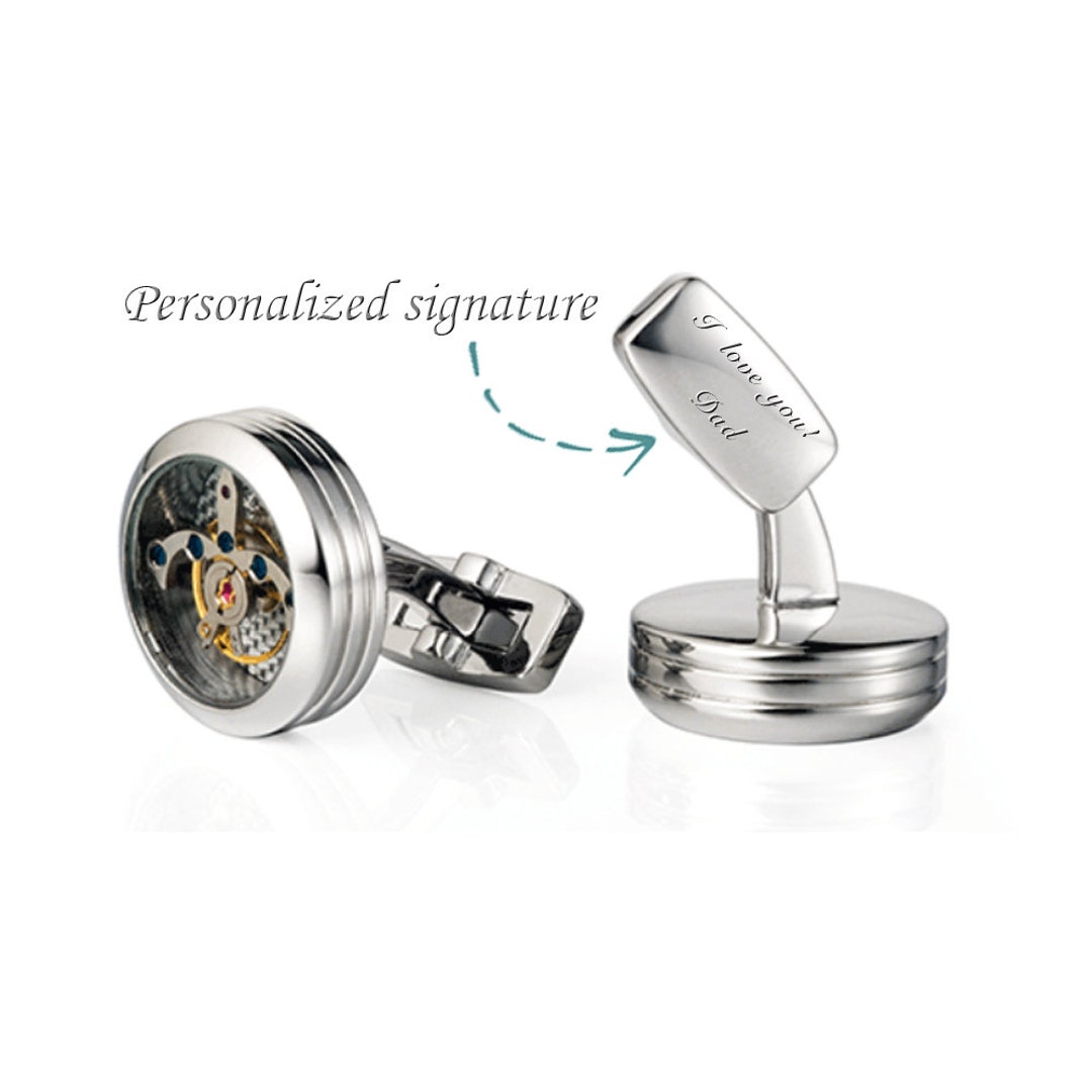 Tourbillon Cufflinks/sports Gear Cufflinks/men’s Gifts/personalized ...