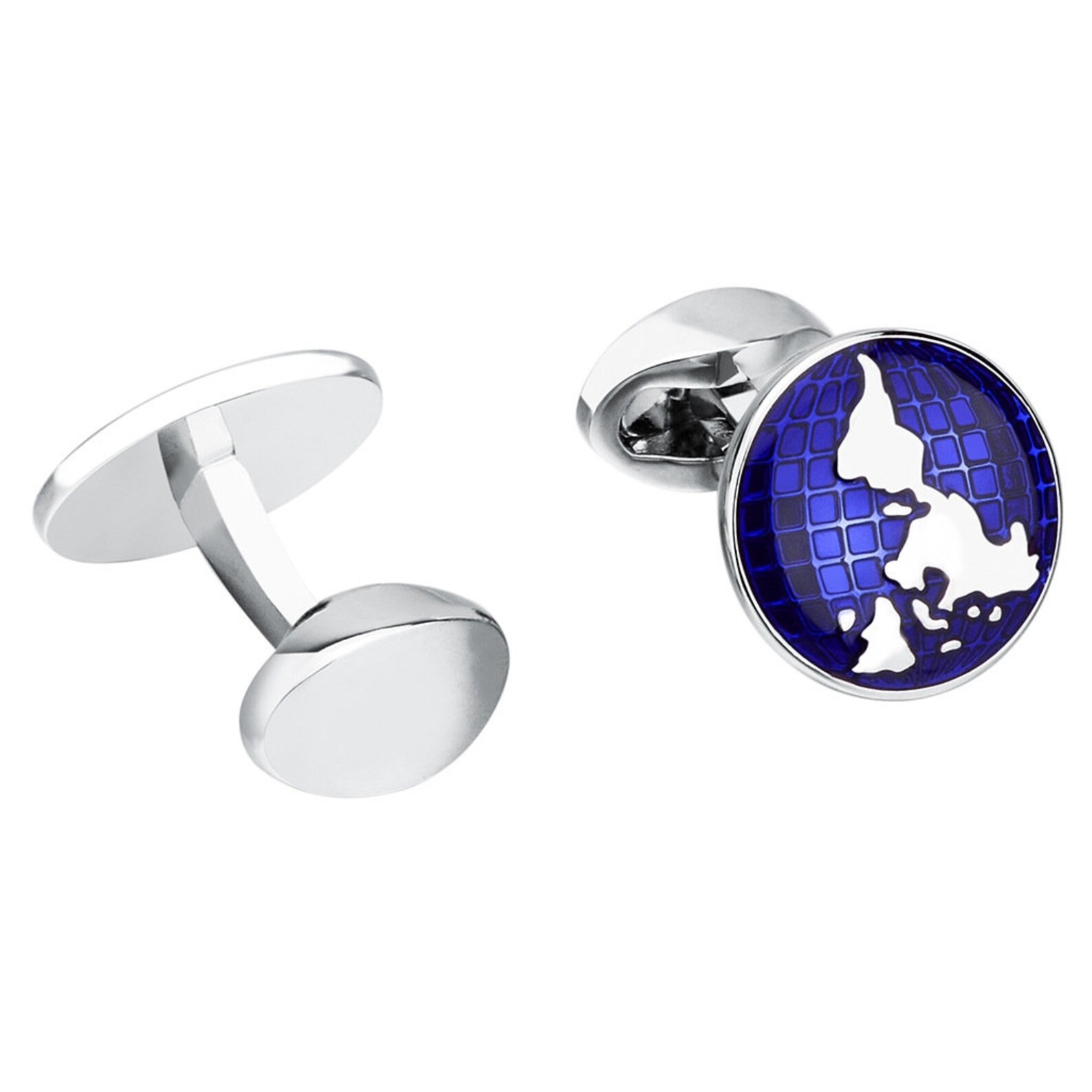 Custom Cufflinks Engraved Alphabet Wedding Cuff Links-planet Earth ...