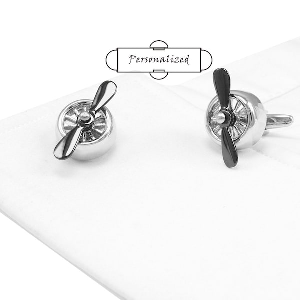 Propeller Cuff Links - Etsy