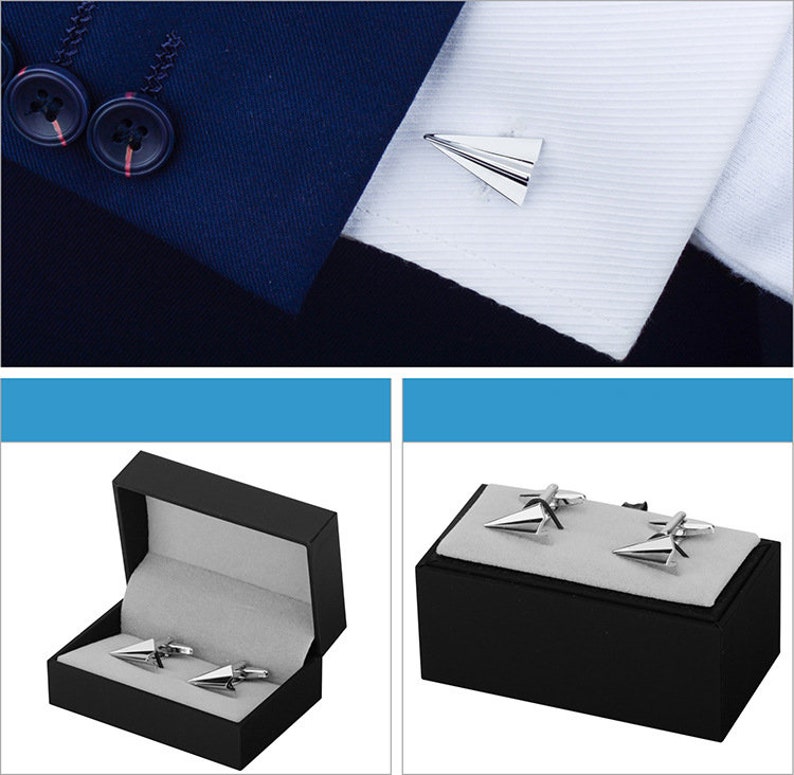 Personalized Airplane Cufflinks. Airliner Cufflinks. Gifts for Pilots ...