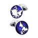Custom Cufflinks Engraved Alphabet Wedding Cuff Links-planet Earth ...
