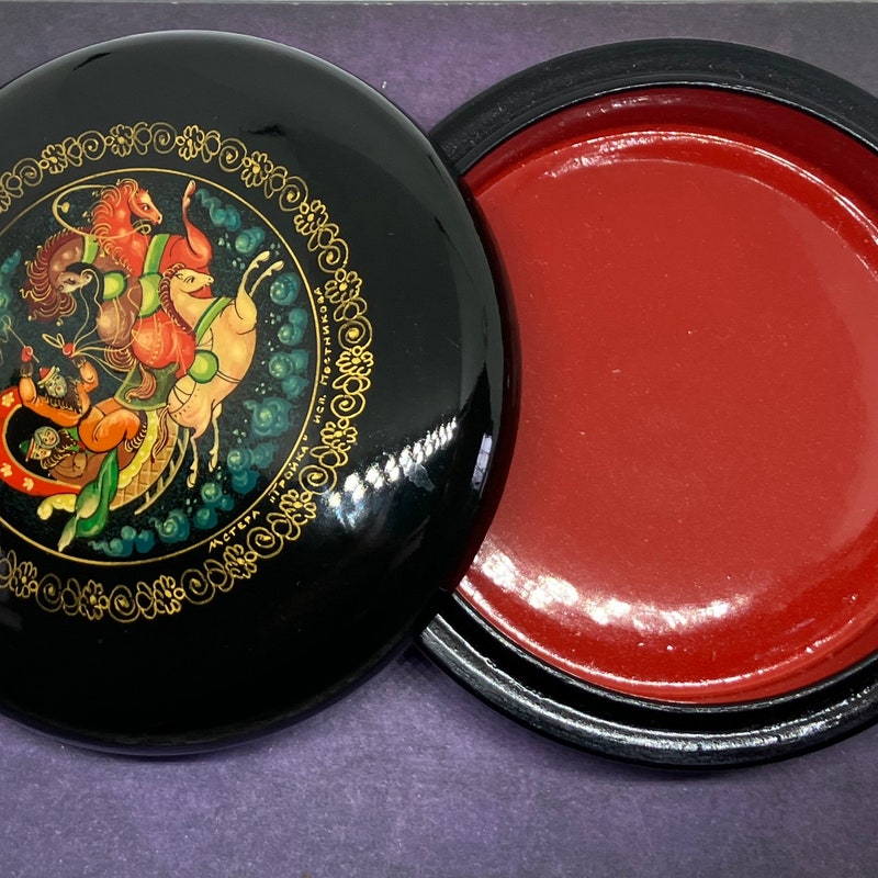 Russian Lacquer Box - Etsy