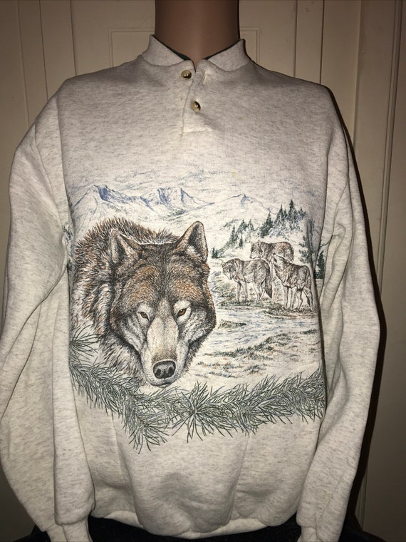 Vintage art unlimited wolf - Gem