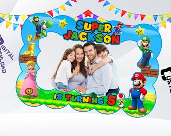 Mario Photo Booth | Etsy