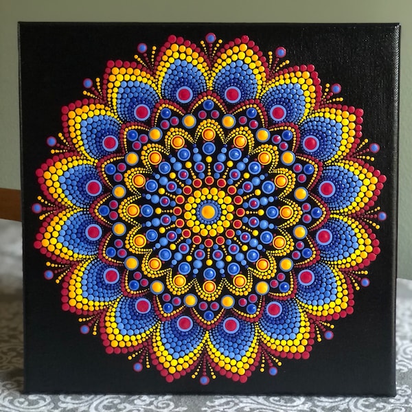 Dot Mandala - Etsy