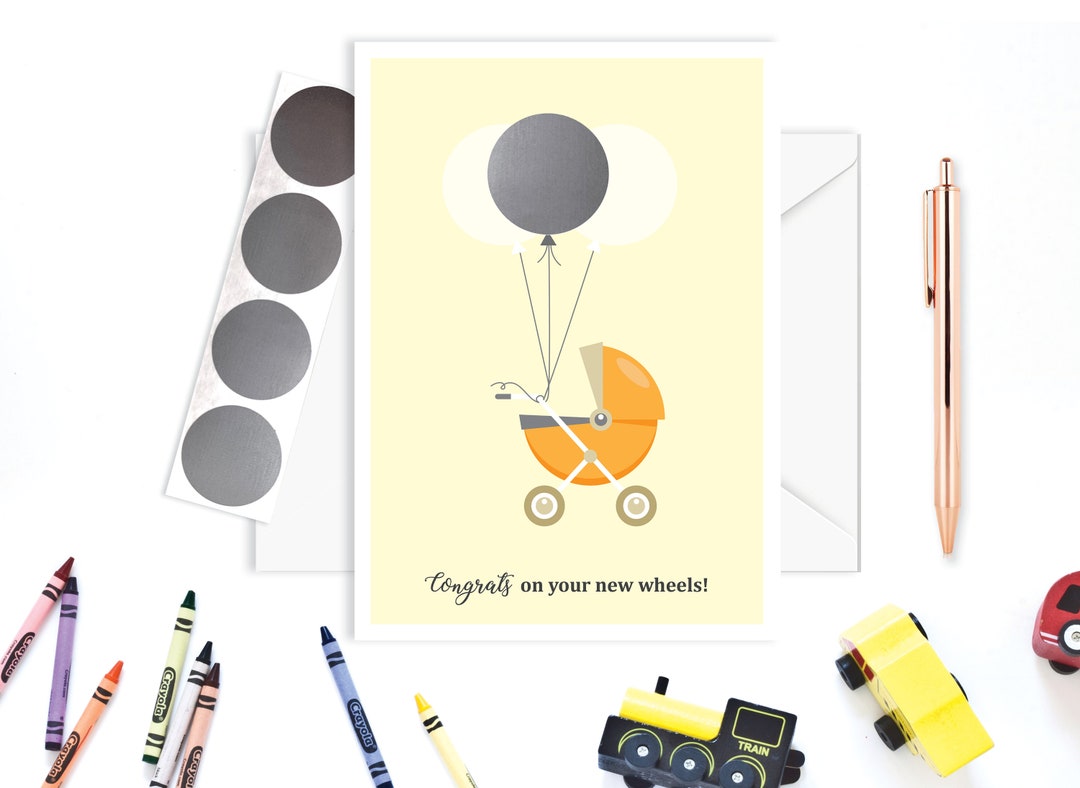 Scratch off / Congratulations Baby Card - Etsy