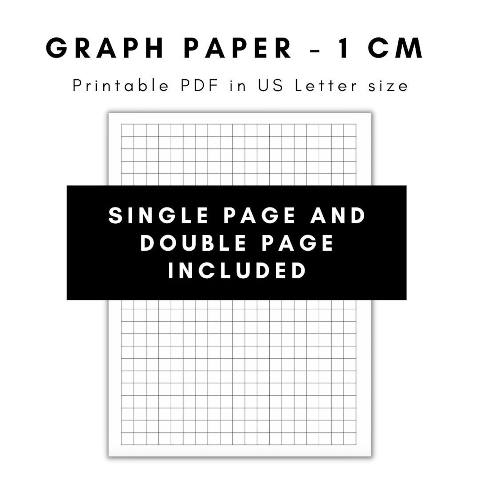 Graph Paper, Printable Graph Paper, Graph Paper Printable, Graph Paper ...