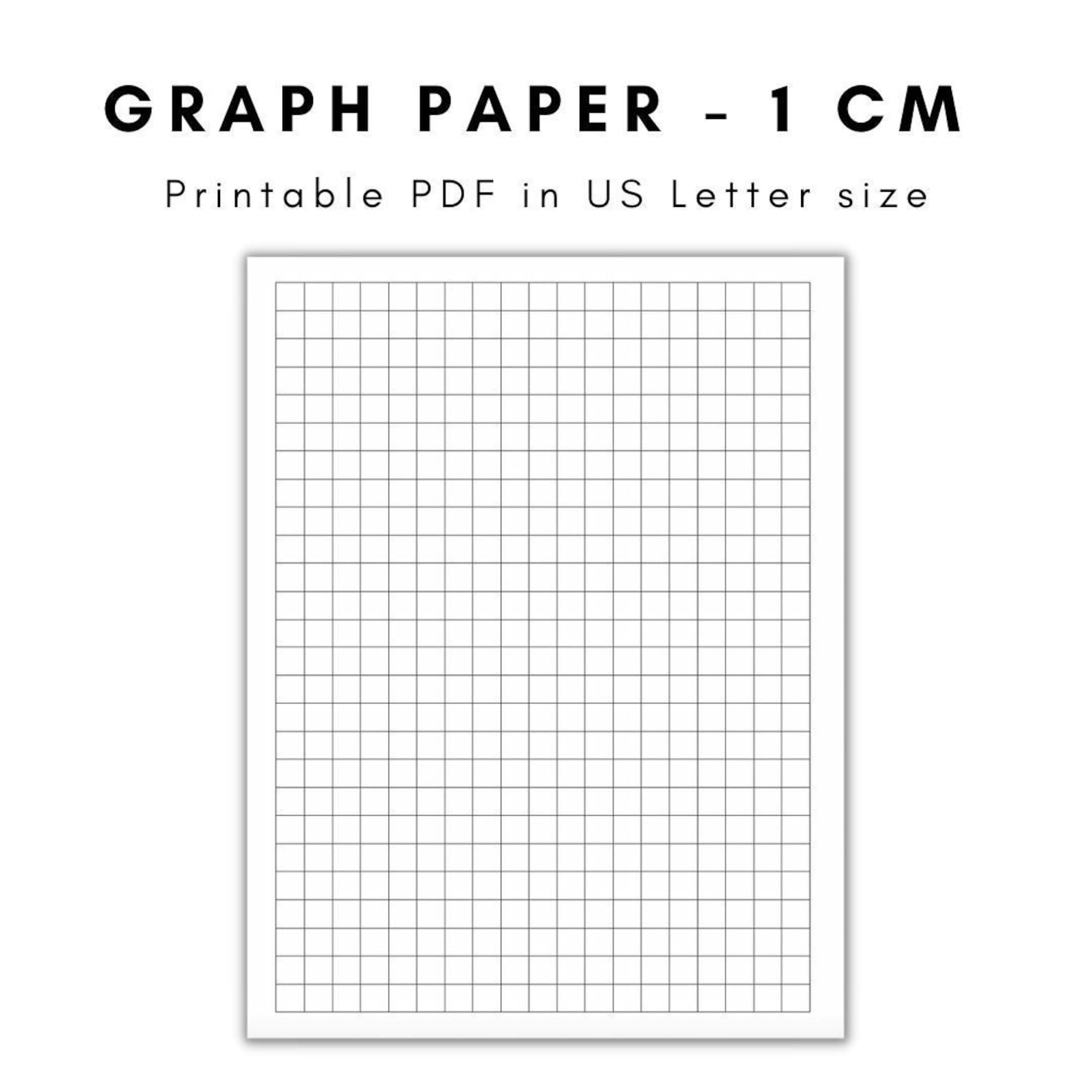 Graph Paper, Printable Graph Paper, Graph Paper Printable, Graph Paper ...