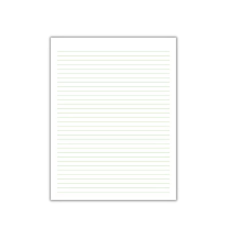 Rainbow Lined Pages, Printable Colored Paper (PDF) - Etsy