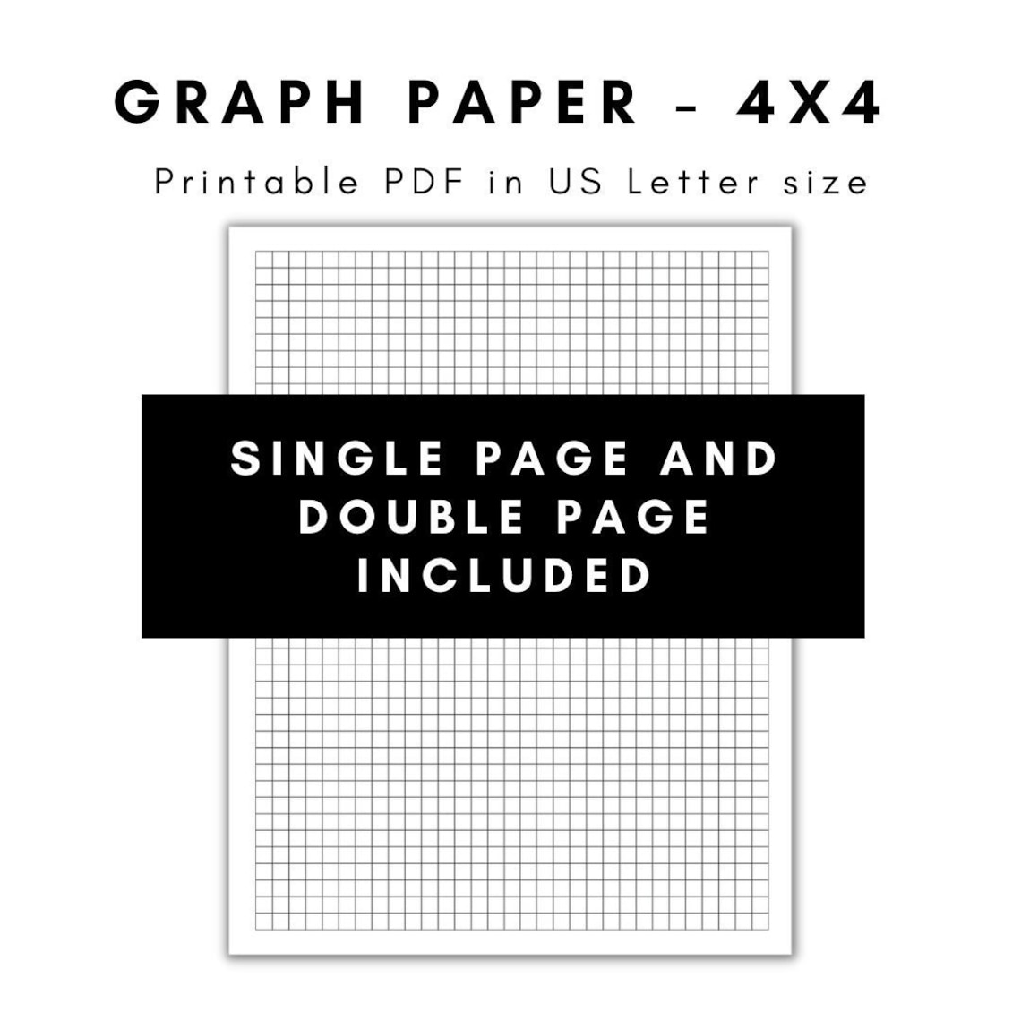 Graph Paper, Printable Graph Paper, Graph Paper Printable, Graph Paper ...
