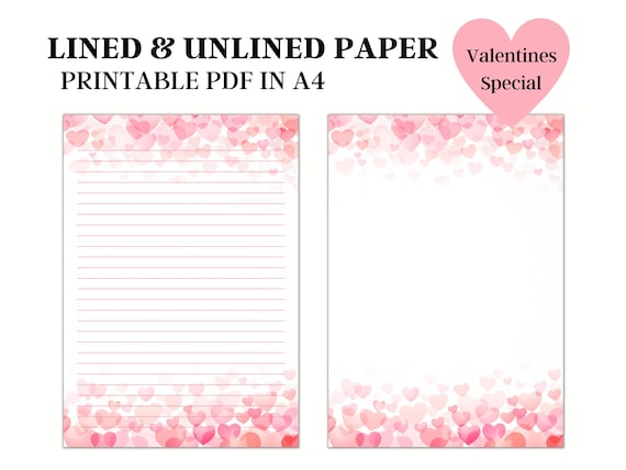 Printable Love Stationery