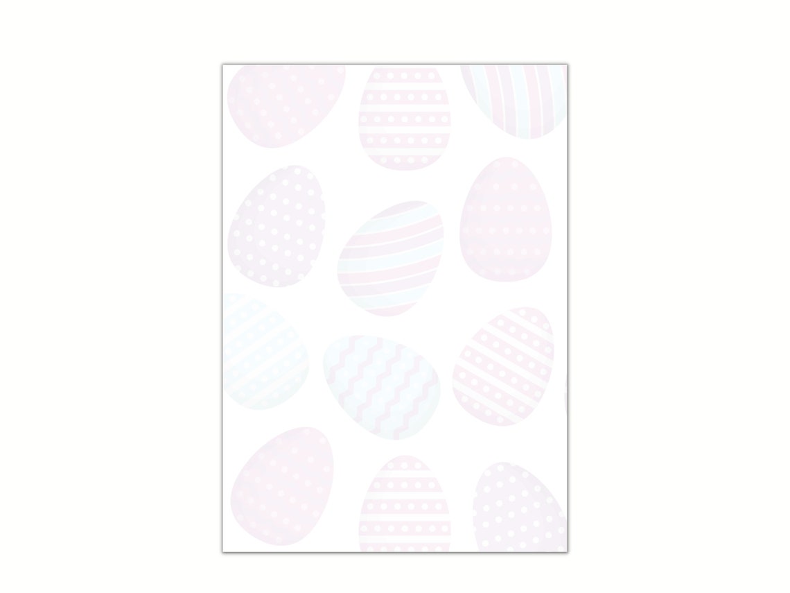 Easter Printable Paper Printable Paper Easter Easter Lined | Etsy