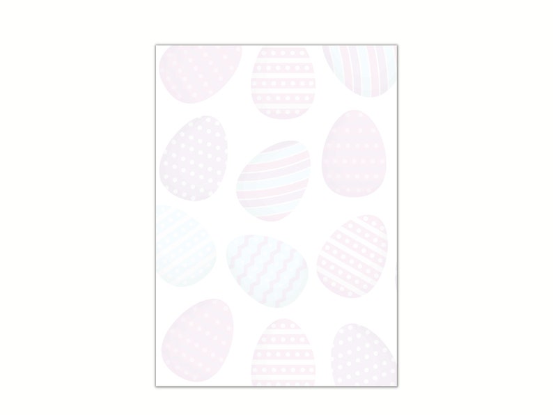 Easter Printable Paper, Printable Paper Easter, Easter Lined Paper ...