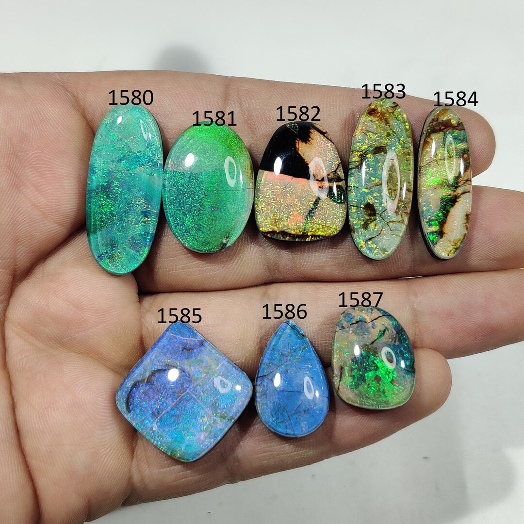 Amazing Monarch Opal Cabochon Wholesale Mix Shape Sterling Opal ...