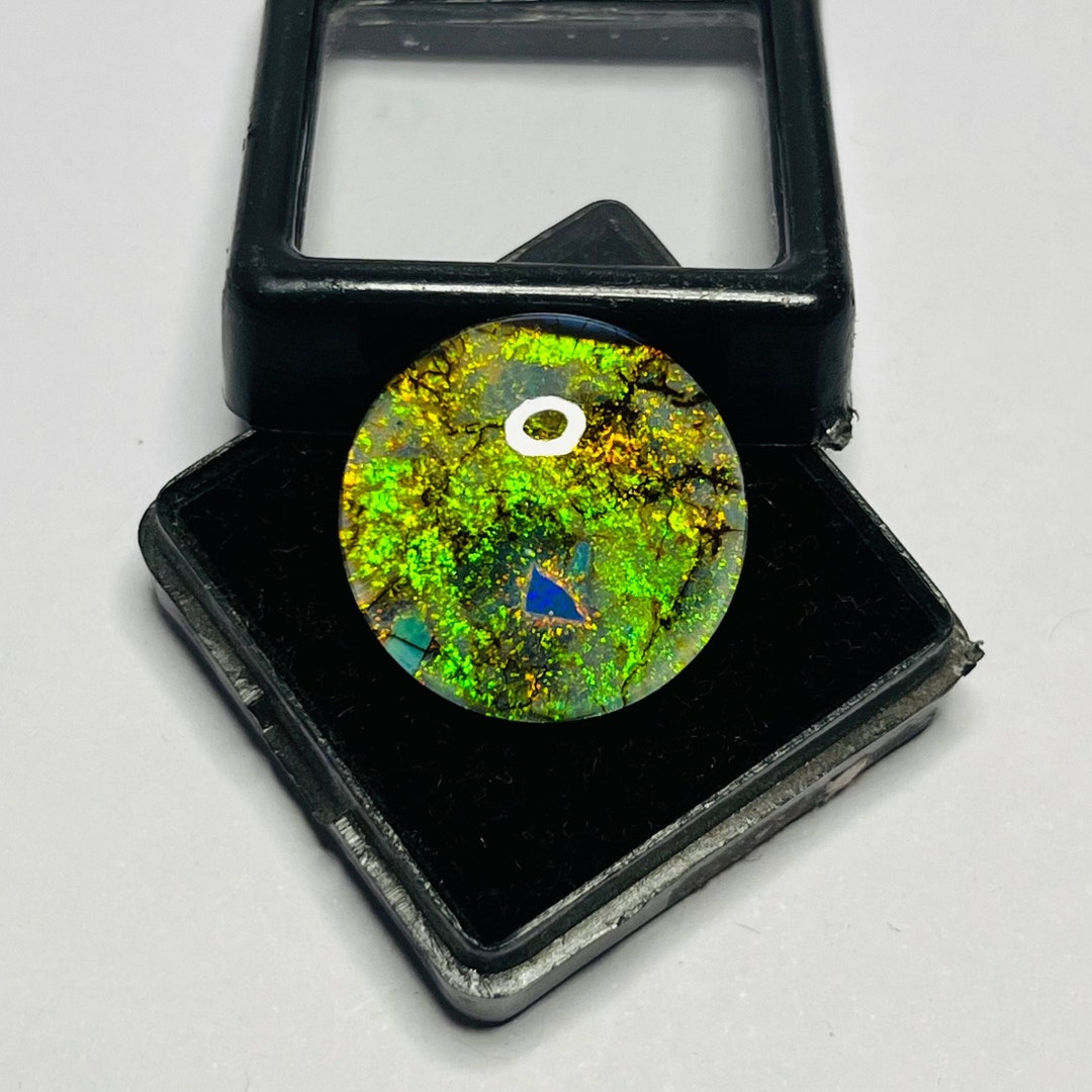 Top Quality Sterling Opal Cabochon Round Welo Fire Monarch Opal ...