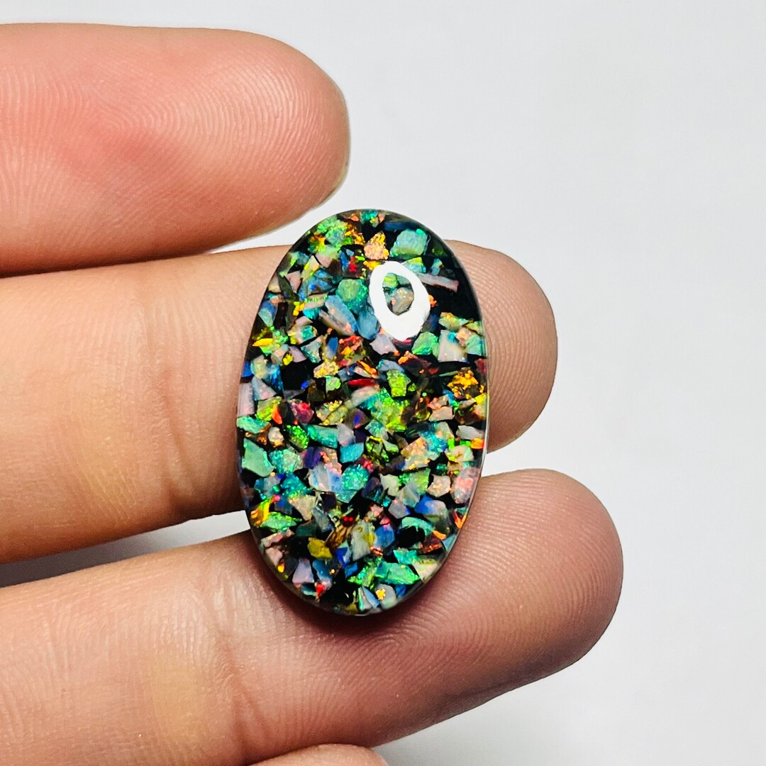 Monarch Opal Cabochon Matrix Opal Doublet Stone Making for Jewelry Sami ...