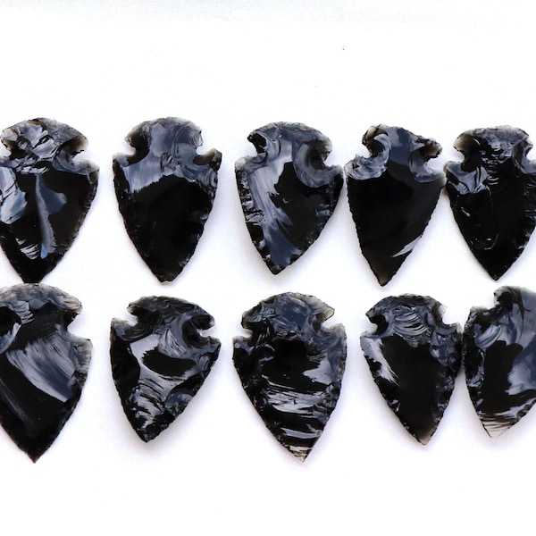 Obsidian Arrowheads - Etsy
