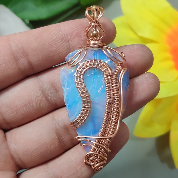 Wire Wrapped Pendant - Etsy