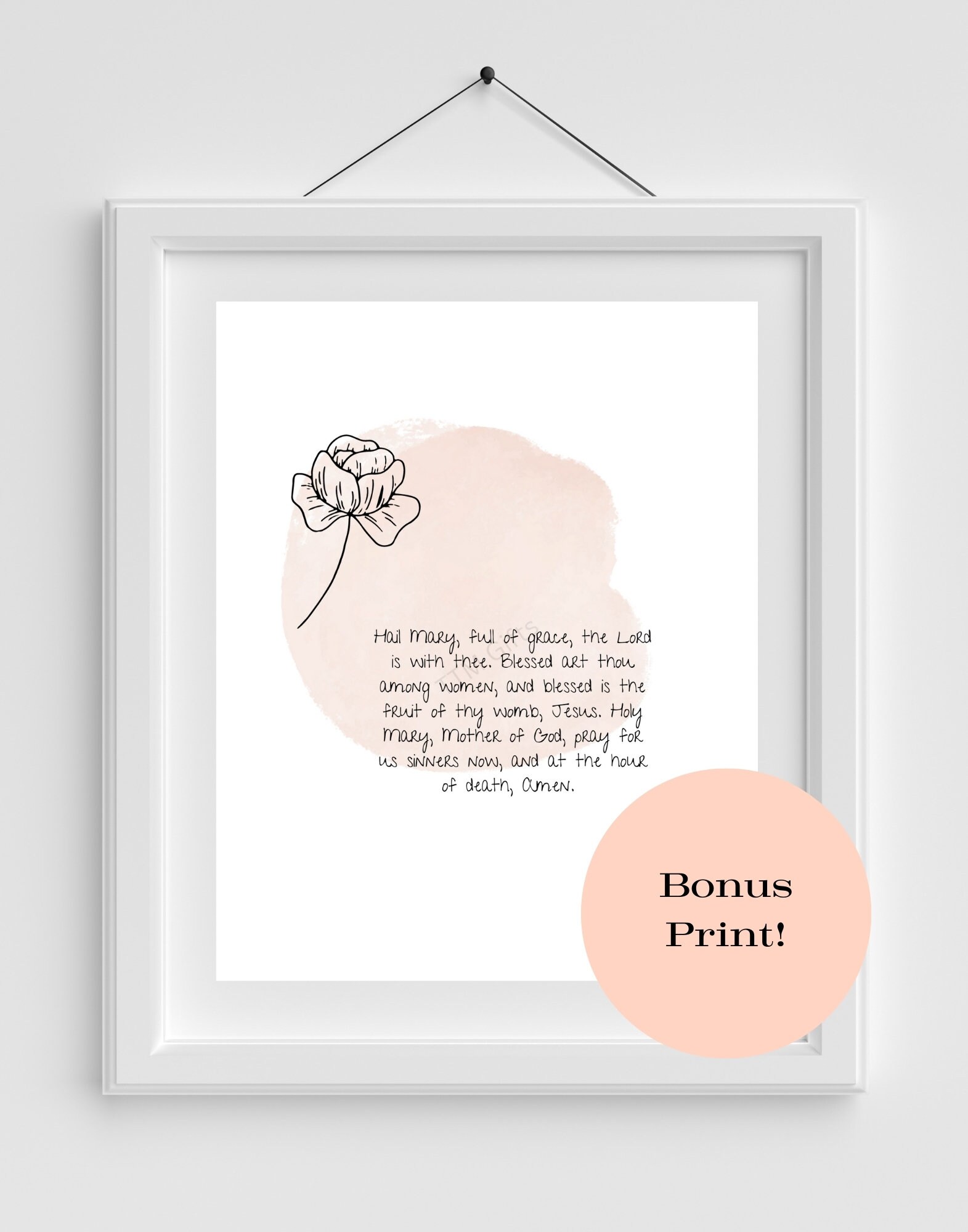 Mysteries of the Rosary Print, Mysteries of the Rosary Art, Catechism ...