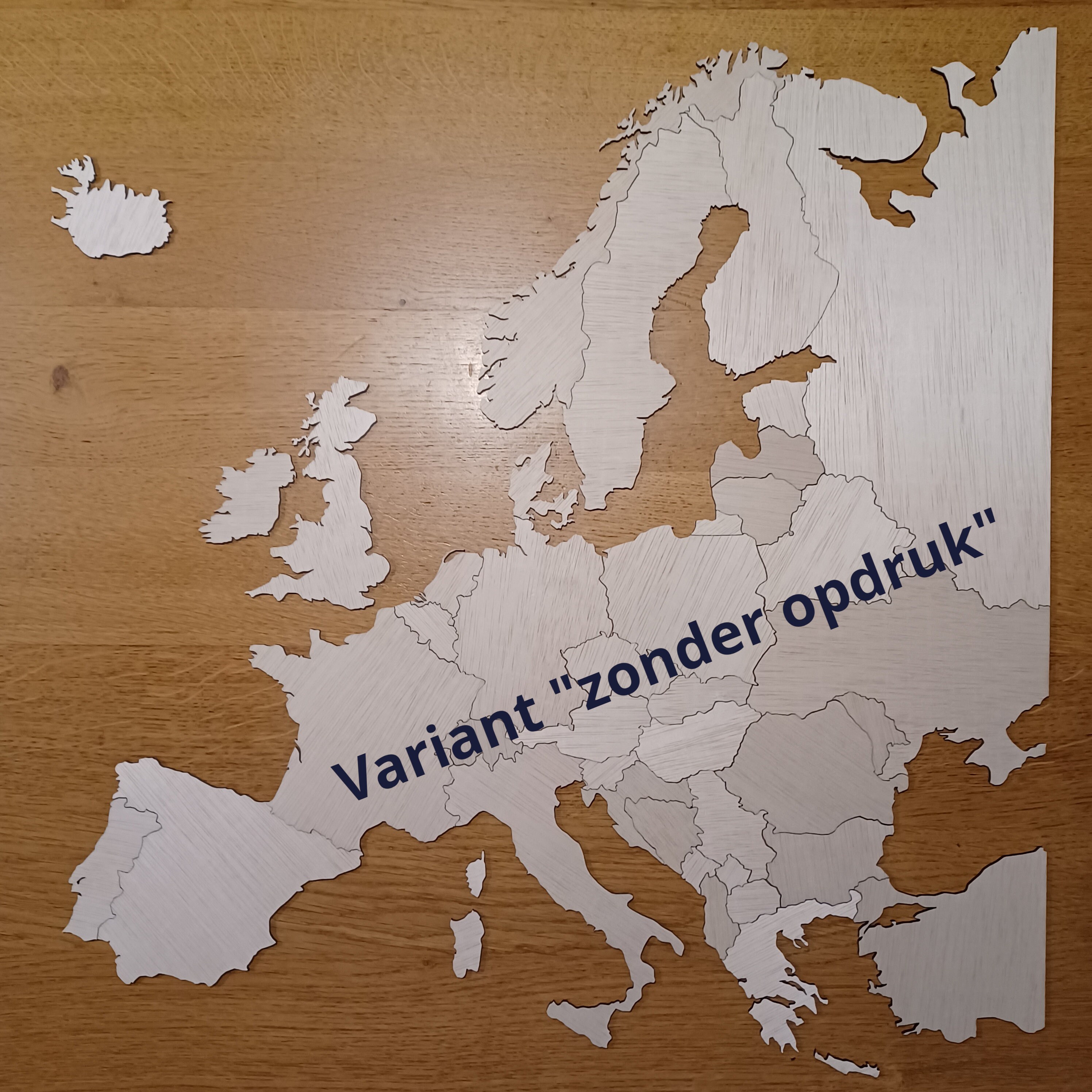 Wooden Map of Europe (with Individual Countries as Puzzle Pieces) - Etsy