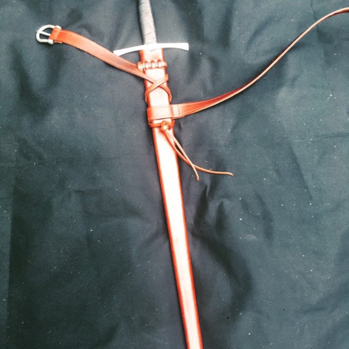 Medieval Scabbard: Handmade Knight Sword Belt Made From Veg - Etsy