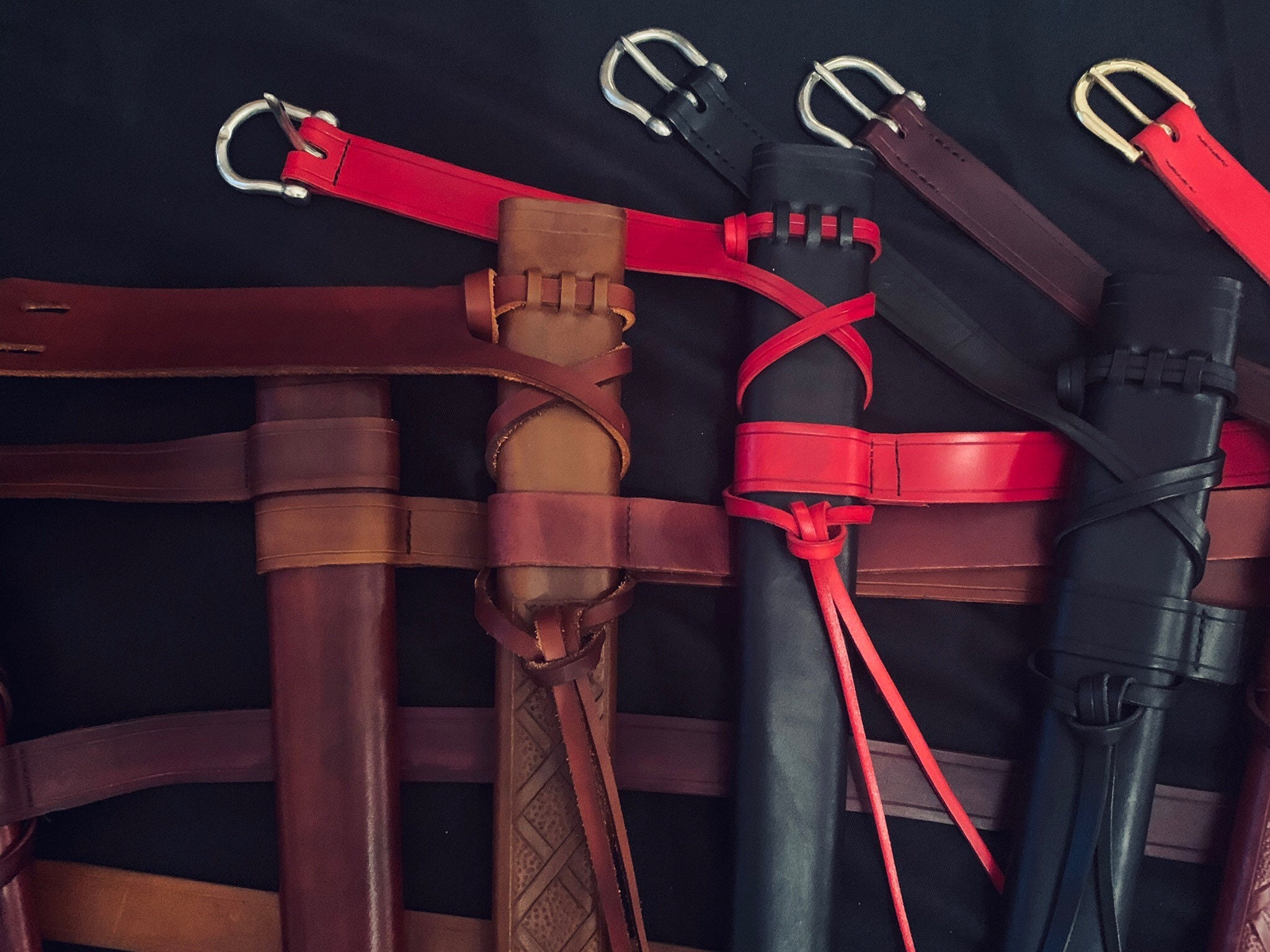 Medieval Scabbard: Handmade Knight Sword Belt Made From Veg Tan Leather ...