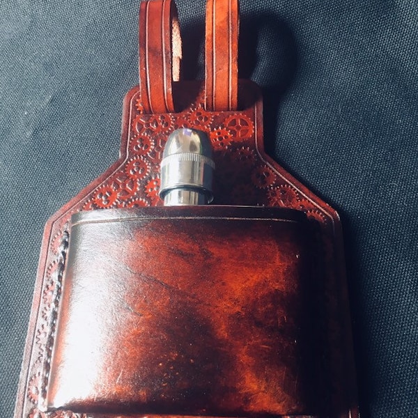 Steampunk Flask - Etsy