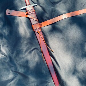Custom Medieval HEMA Woodcore Scabbard: Handmade Knight Sword Belt for ...