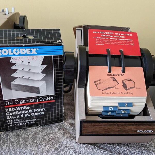 Rolodex - Etsy