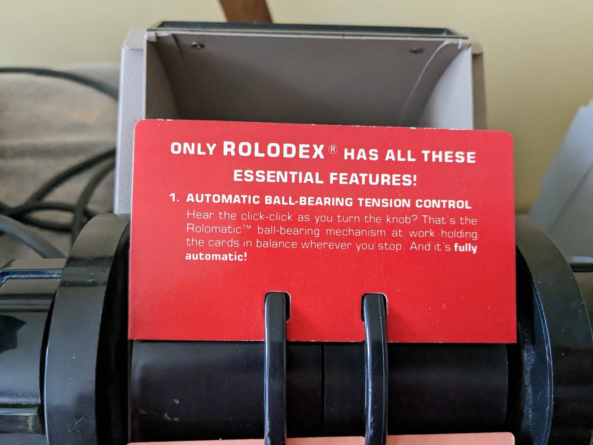 Vintage Rolodex 2254 Great Condition With Original Unused - Etsy