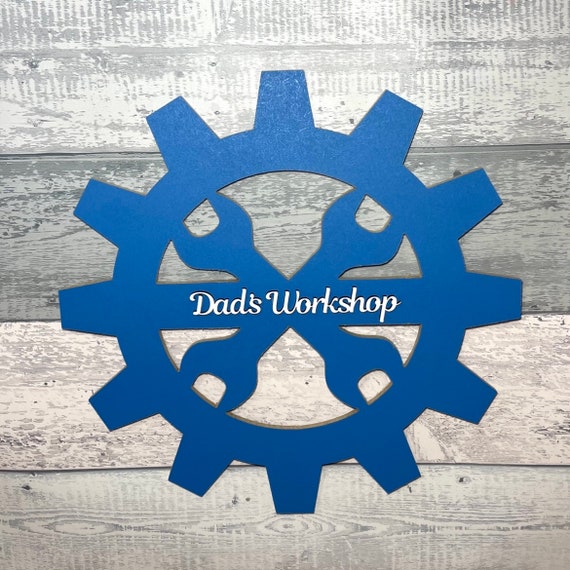 Workshop Sign Personalised Extra Large Tool Plaque - Etsy UK