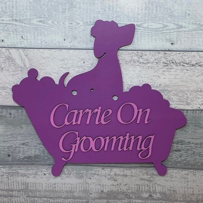 Dog Grooming Logo Dog Groomer Dog Grooming Sign Dog | Etsy UK