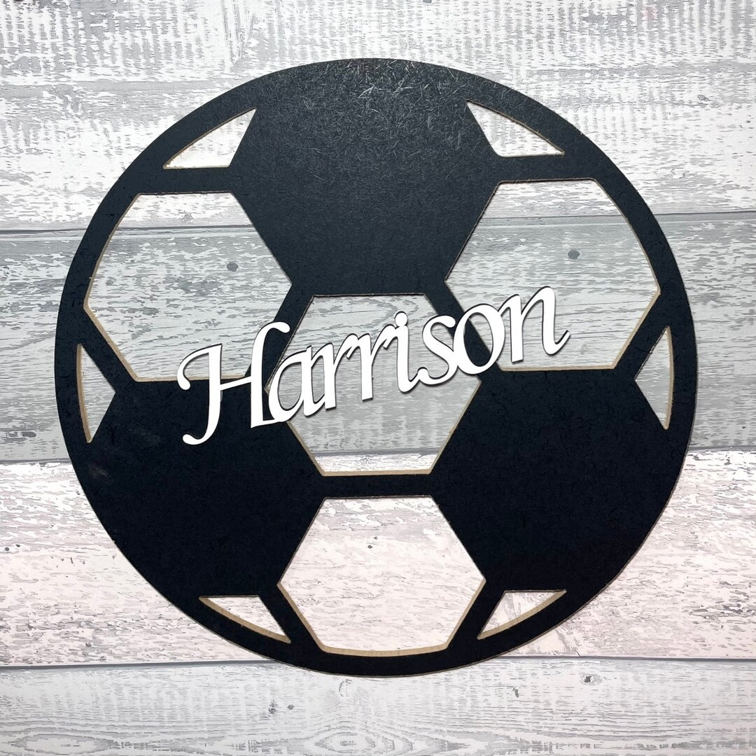 Fußball Personalisiert, Extra Große Fußball Stiefel Schild, Jungen ...
