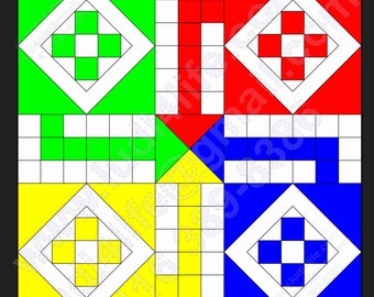 Custom Ludo Board | Etsy