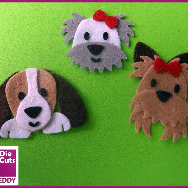 Felt Dog - Etsy