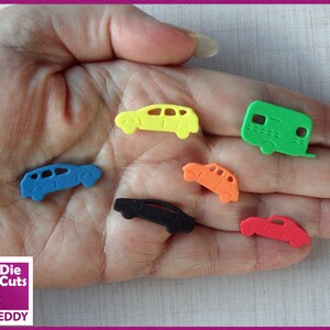 Tiny Foam Car Die Cuts - Die Cut Cars for Your Cardmaking Etc Car ...