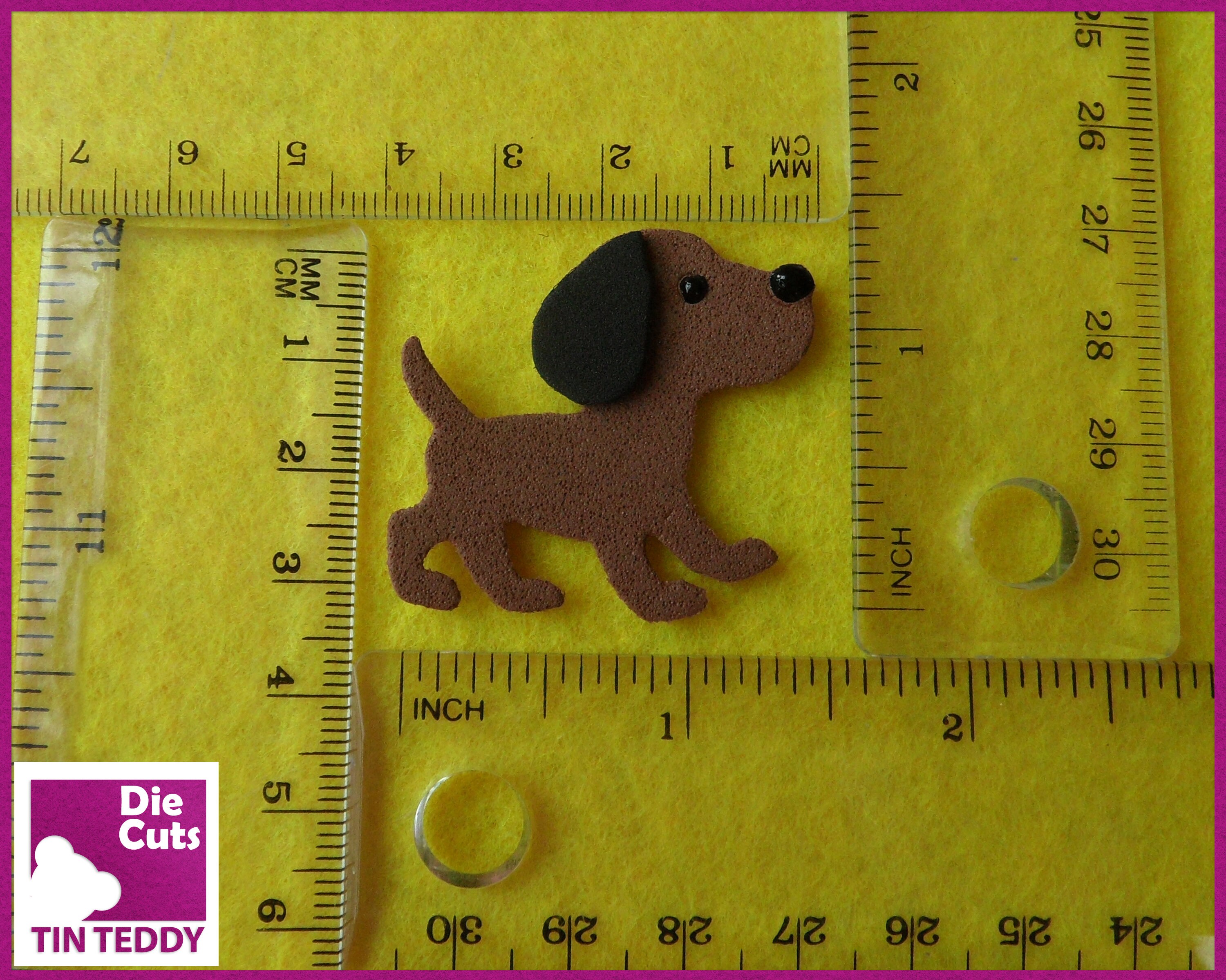 Puppy Die Cuts - Die Cut Puppies for Crafting - Dog Die Cuts - Puppy ...