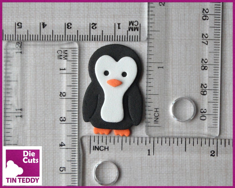 Foam Penguin Die Cut - Die Cut Penguin Embellishments. Layered Penguin ...