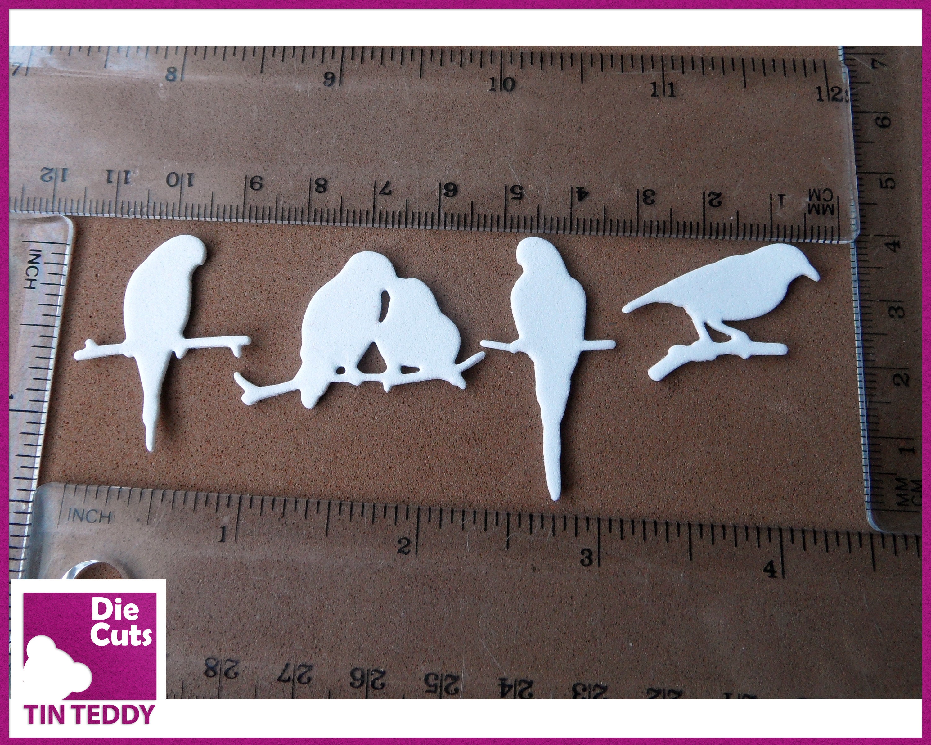 Small Bird Die Cuts Cute Foam Birds for Crafting Bird - Etsy