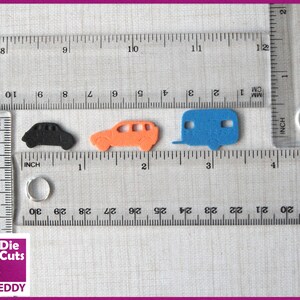 Tiny Foam Car Die Cuts - Die Cut Cars for Your Cardmaking Etc Car ...