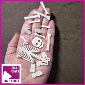 Dancing Skeletons - Foam Die Cut Big Skeleton Toppers for Crafting ...