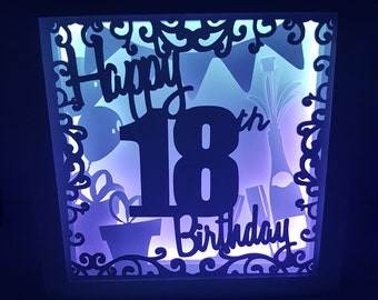 Svg Shadow Box - Etsy