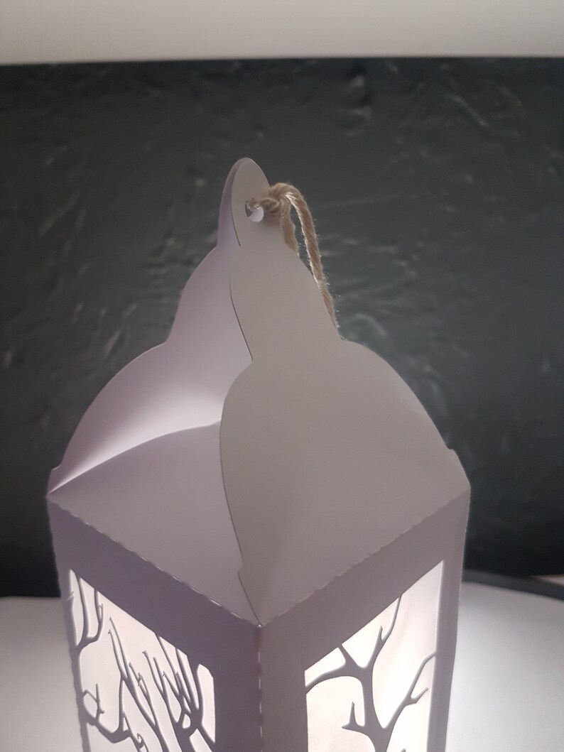 Zombie Lantern Halloween Haunted Forest Paper Cutting Template SVG PNG ...