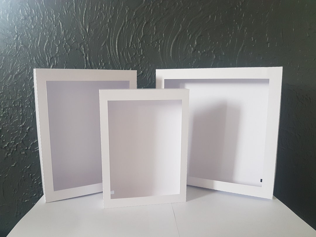 Shadow Light Box Frame Square and Rectangle Paper Cutting Template SVG ...