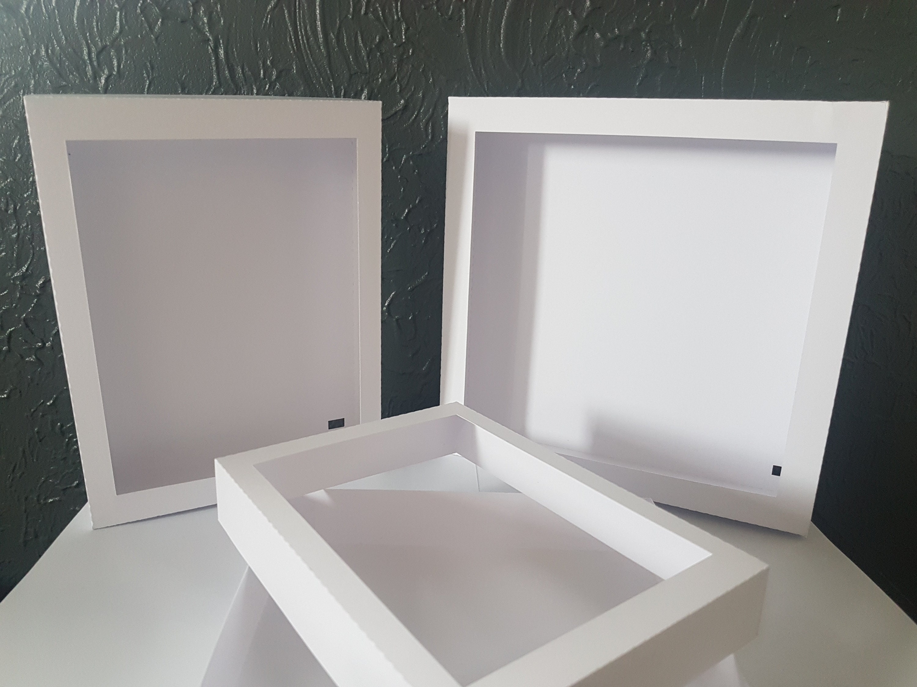 Shadow Light Box Frame Square and Rectangle Paper Cutting Template SVG ...