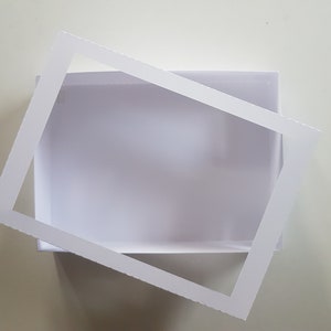 Shadow Light Box Frame Square and Rectangle Paper Cutting Template SVG ...