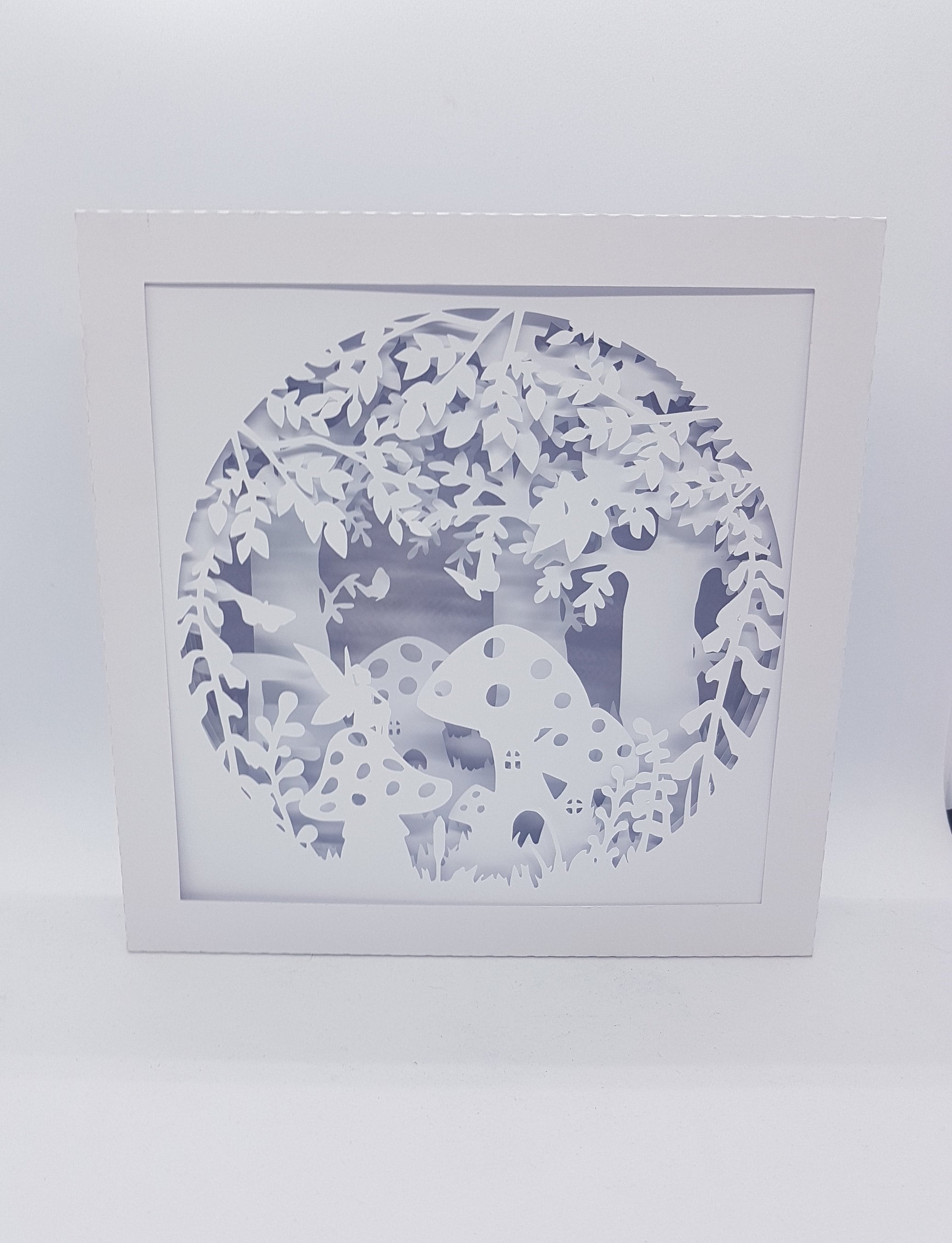 Fairy Forest Shadow Box SVG PDF PNG Paper Cutting Instant - Etsy Australia