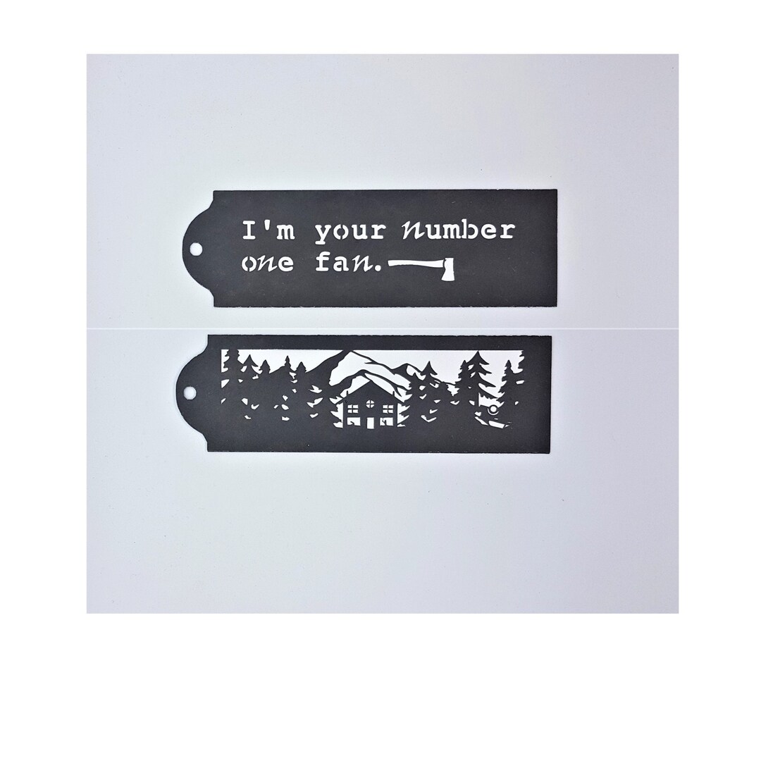 I'm Your Number One Fan Bookmark Paper Cutting Template SVG PNG PDF ...